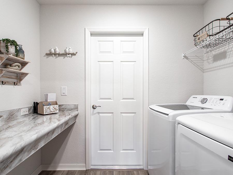 Inspiration Gallery | Raychel - Laundry Room with Drop Zone | Highland ...