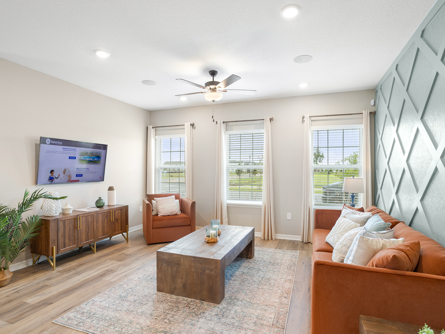 Inspiration Gallery | Mariposa - Gathering Room | Highland Homes