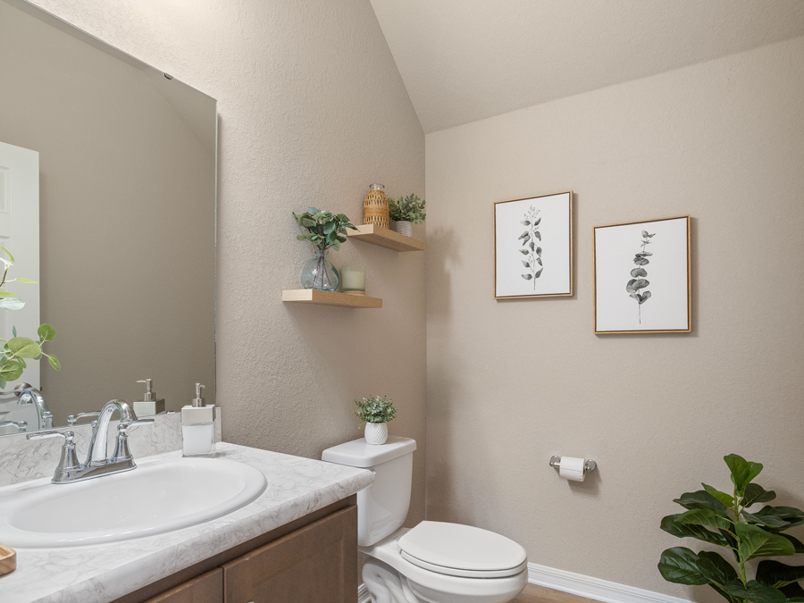 Inspiration Gallery | Mariposa - Powder Room | Highland Homes